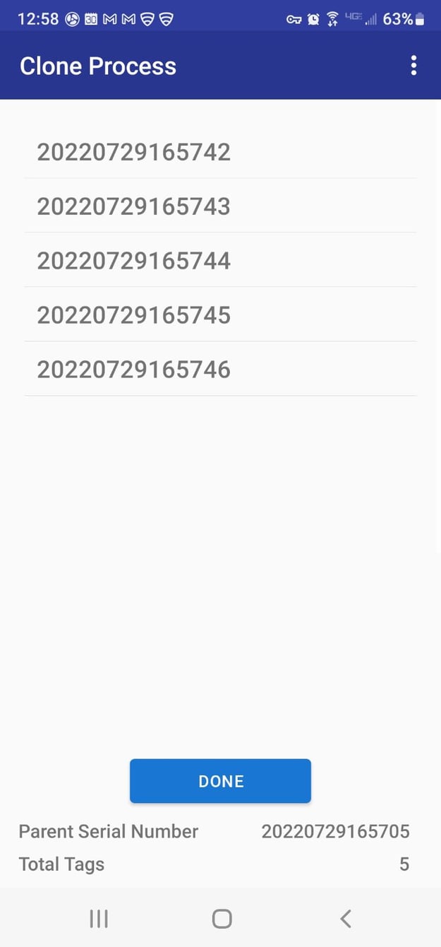 Can I copy process information from one item to another?